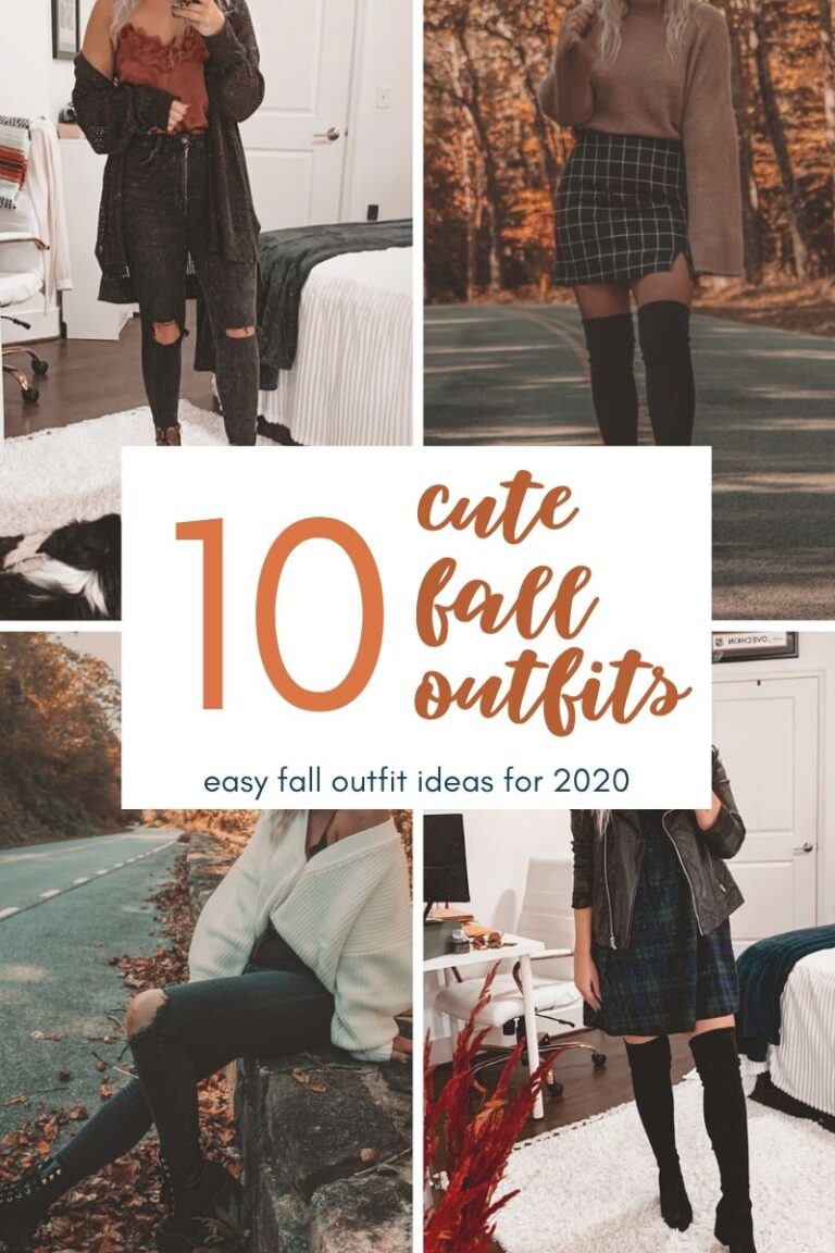 10 Affordable and Cute Fall Outfits to Wear in 2020 | Go For Kady